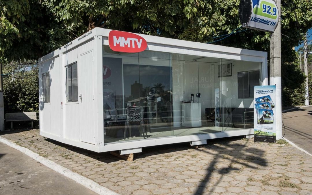 Qual a finalidade no uso do container de escritório? - CMC